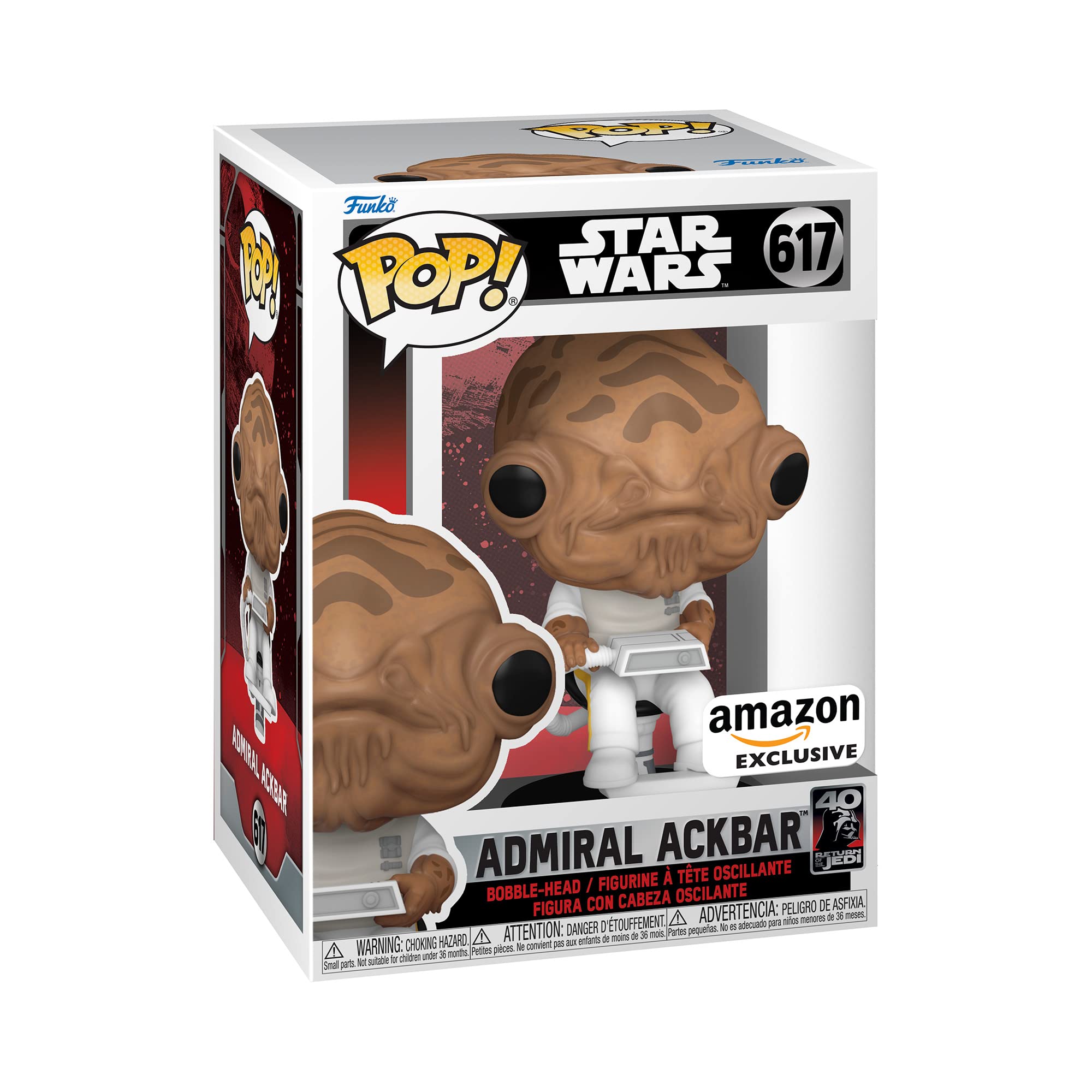 Funko Pop! Star Wars: Return of The Jedi 40th Anniversary - Admiral Ac – eVend
