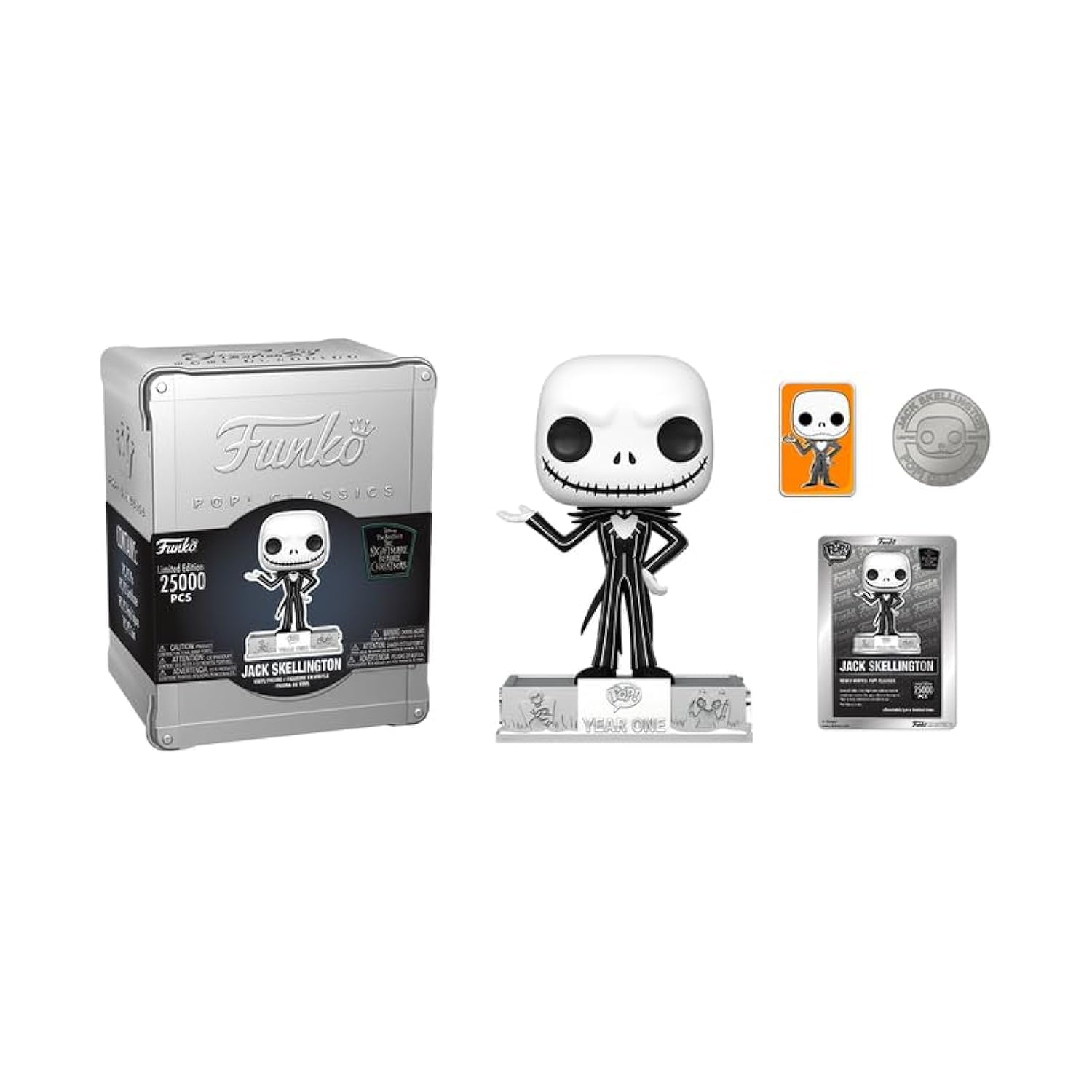 Funko Pop! Disney Classics: NBC Nightmare Before Christmas - Jack Skel ...
