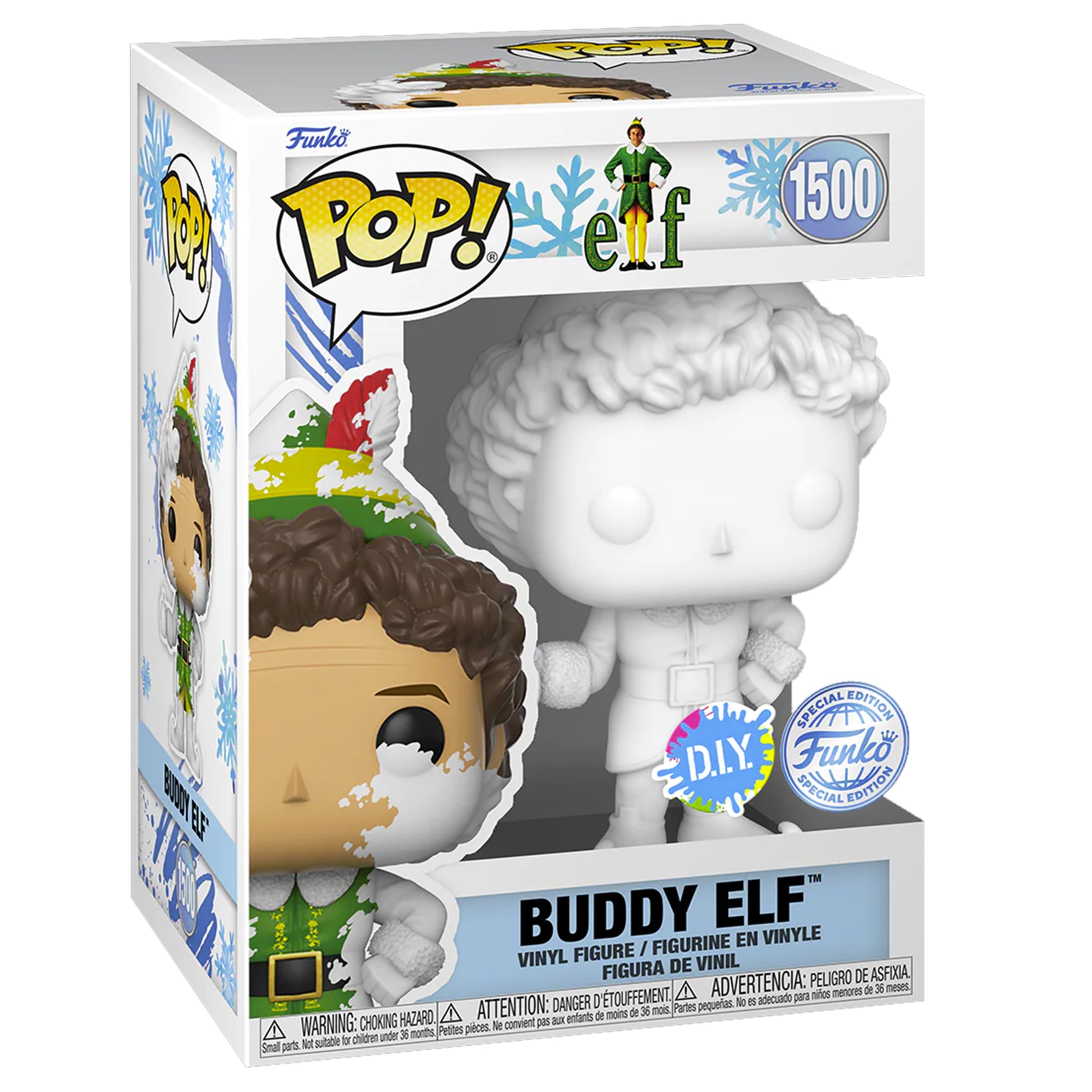 Funko Elf Buddy Elf DIY Pop! Vinyl Collectible Figure - Limited Editio ...