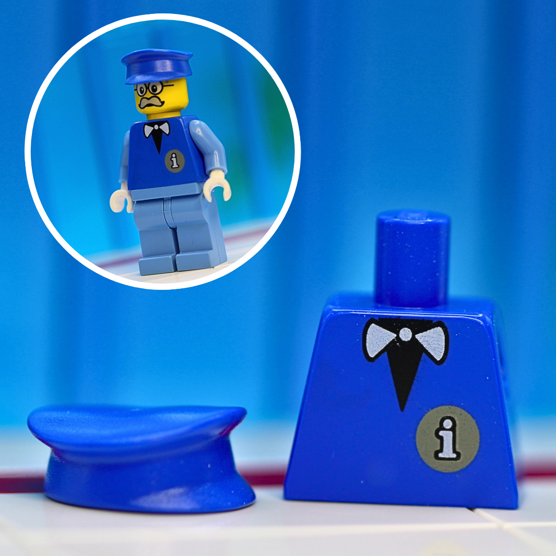 Infomaniac Custom Blue Torso + Hat – eVend