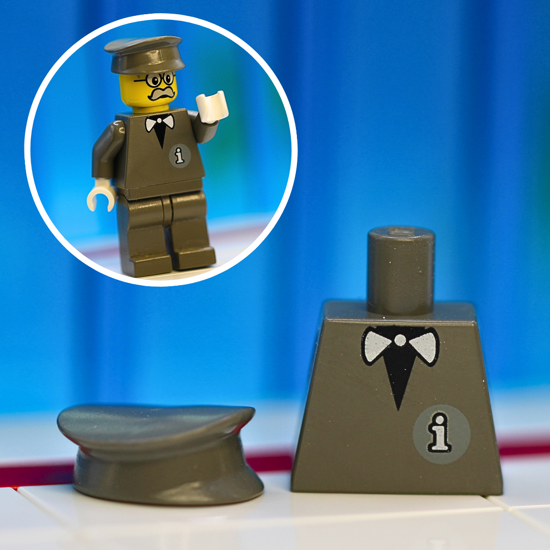 Infomaniac Custom Old Dark Gray Torso + Hat – eVend