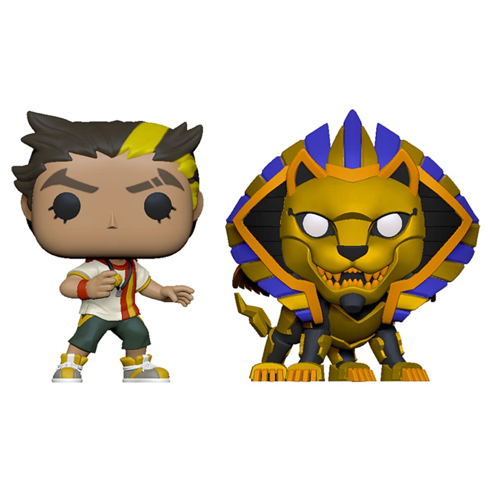Funko POP! Animation Bakugan Ajit & Pharol [Metallic] 2-Pack Exclusive ...