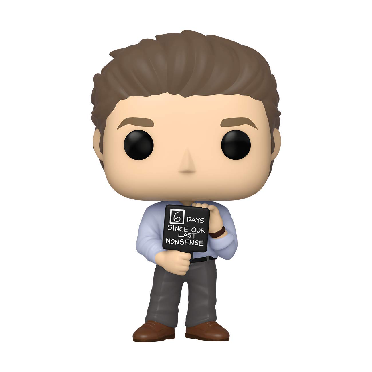 Funko POP! Television The Office - Jim with Nonsense Sign Blue – eVend