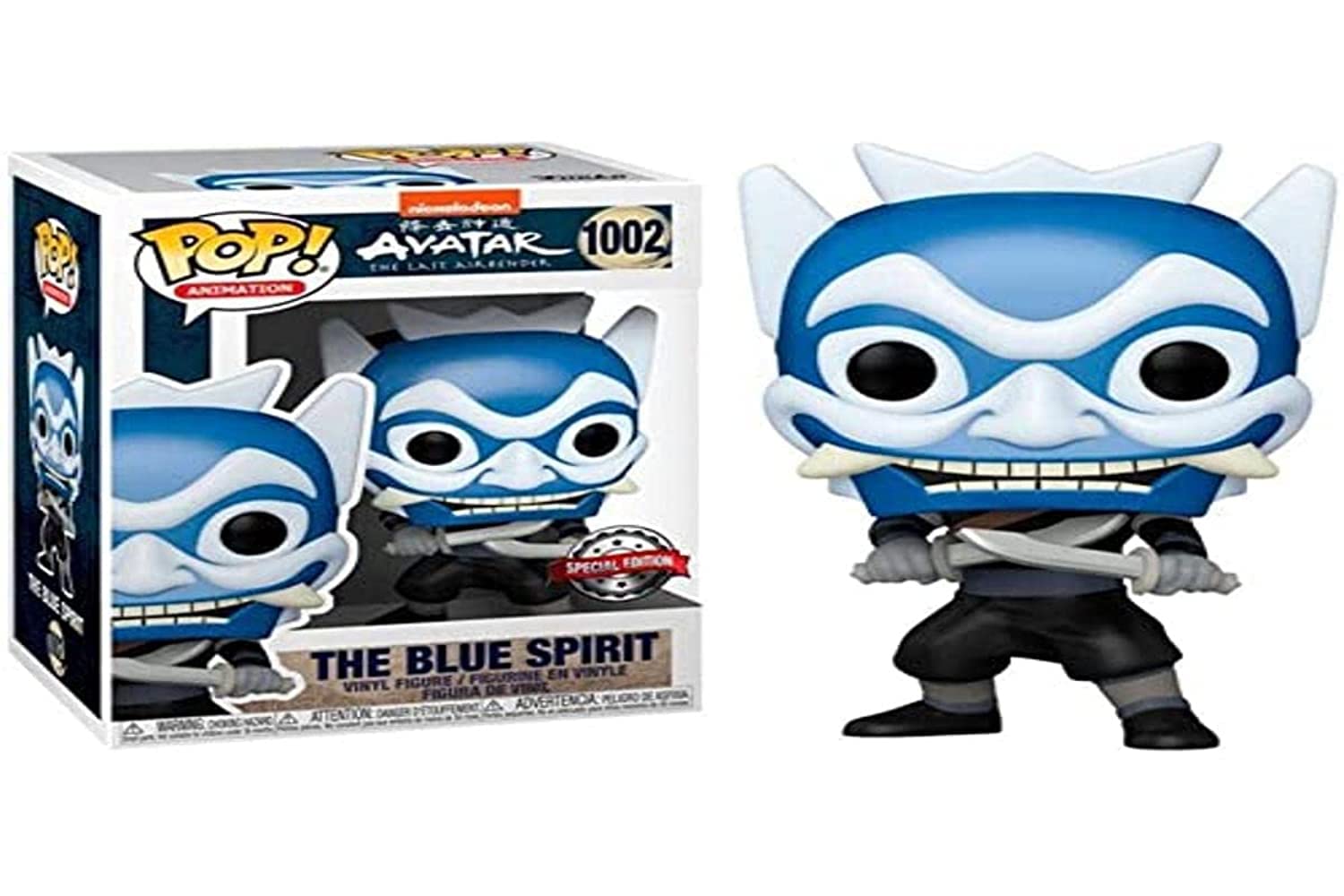 Funko POP! Animation Avatar The Last Airbender The Blue Spirit #1002 E ...