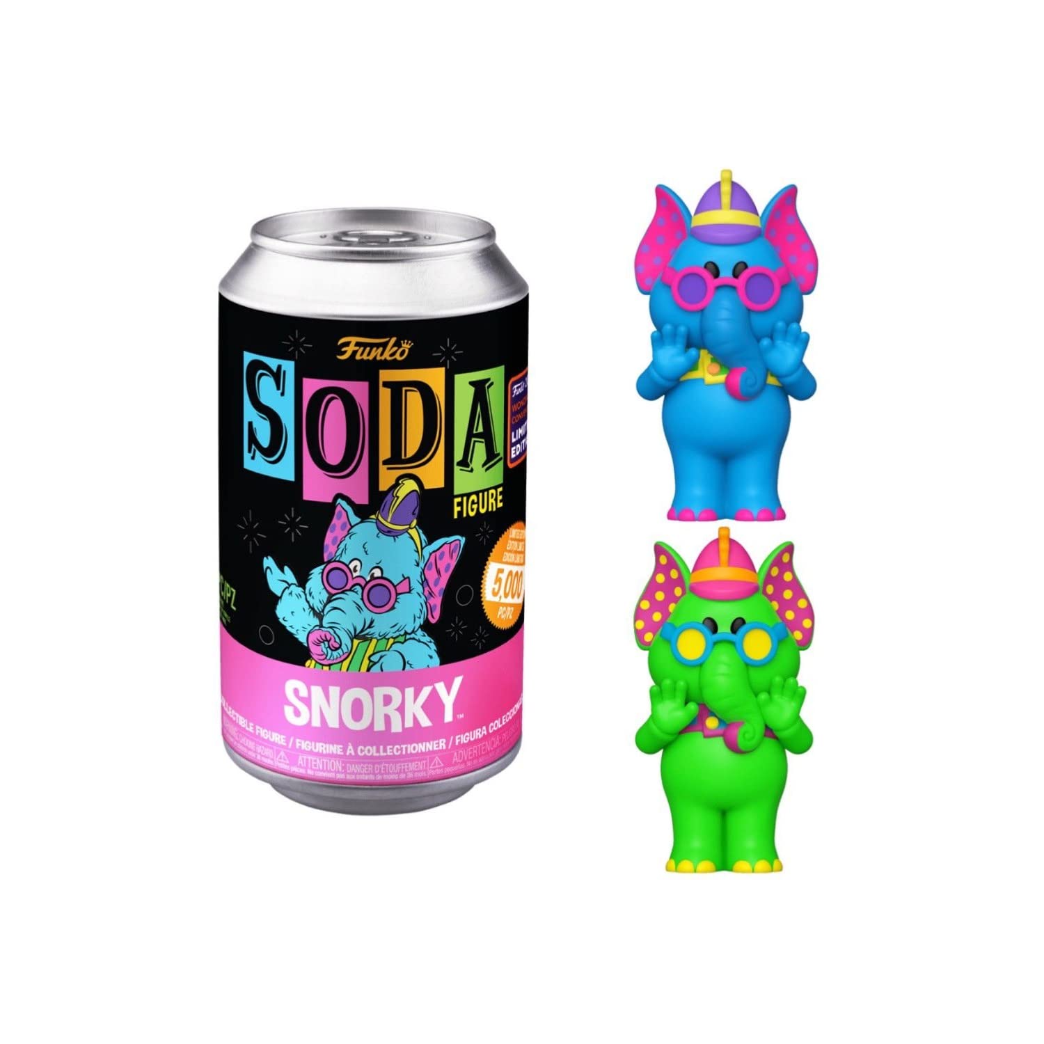 Blacklight The Banana Splits Snorky Vinyl Soda Figure WonderCon 2022 E ...