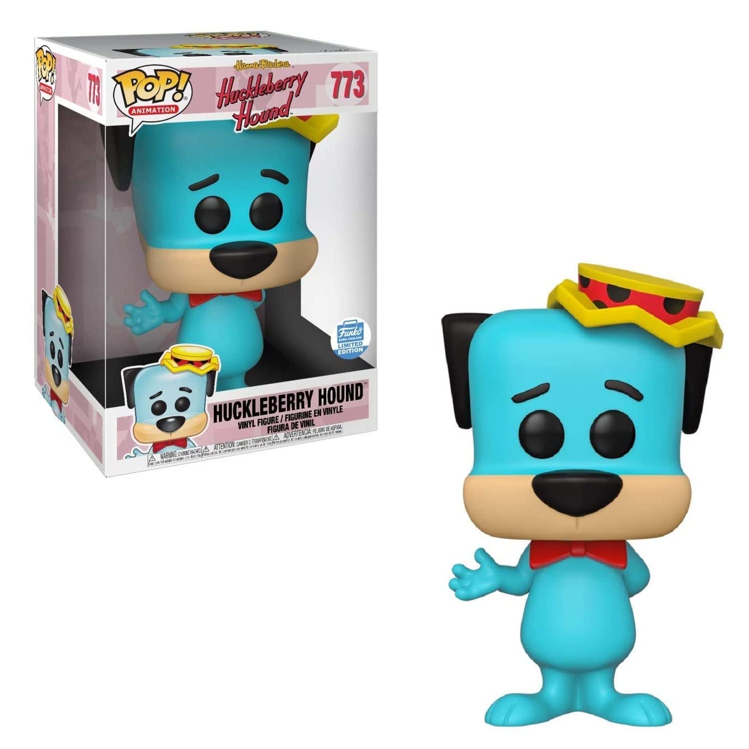Funko POP! Animation Hanna Barbera 10 Inch Huckleberry Hound #773 Funk ...