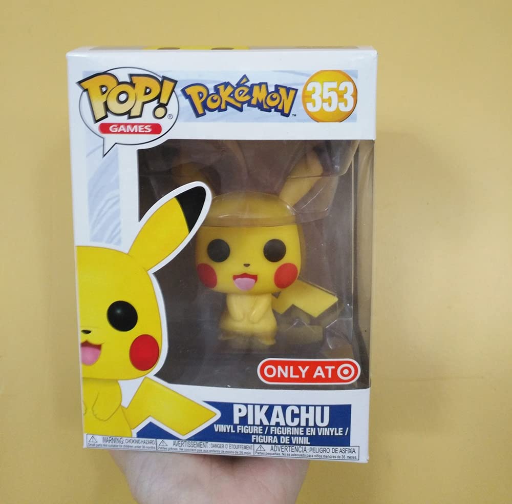 Funko POP! Games Pokemon Pikachu #353 [Flocked] Exclusive – eVend