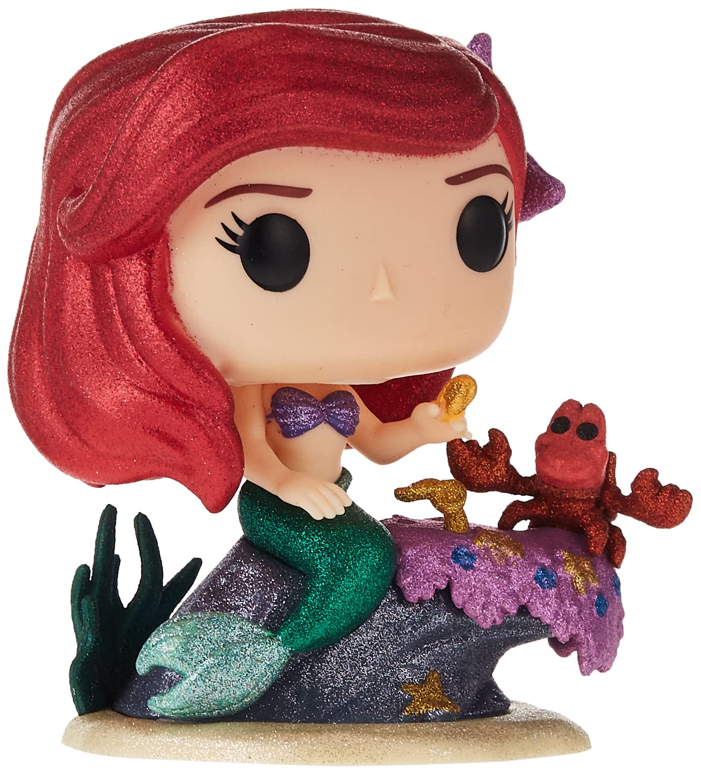 Funko POP! Disney Ultimate Princess Ariel #1012 [Diamond Glitter] Excl ...