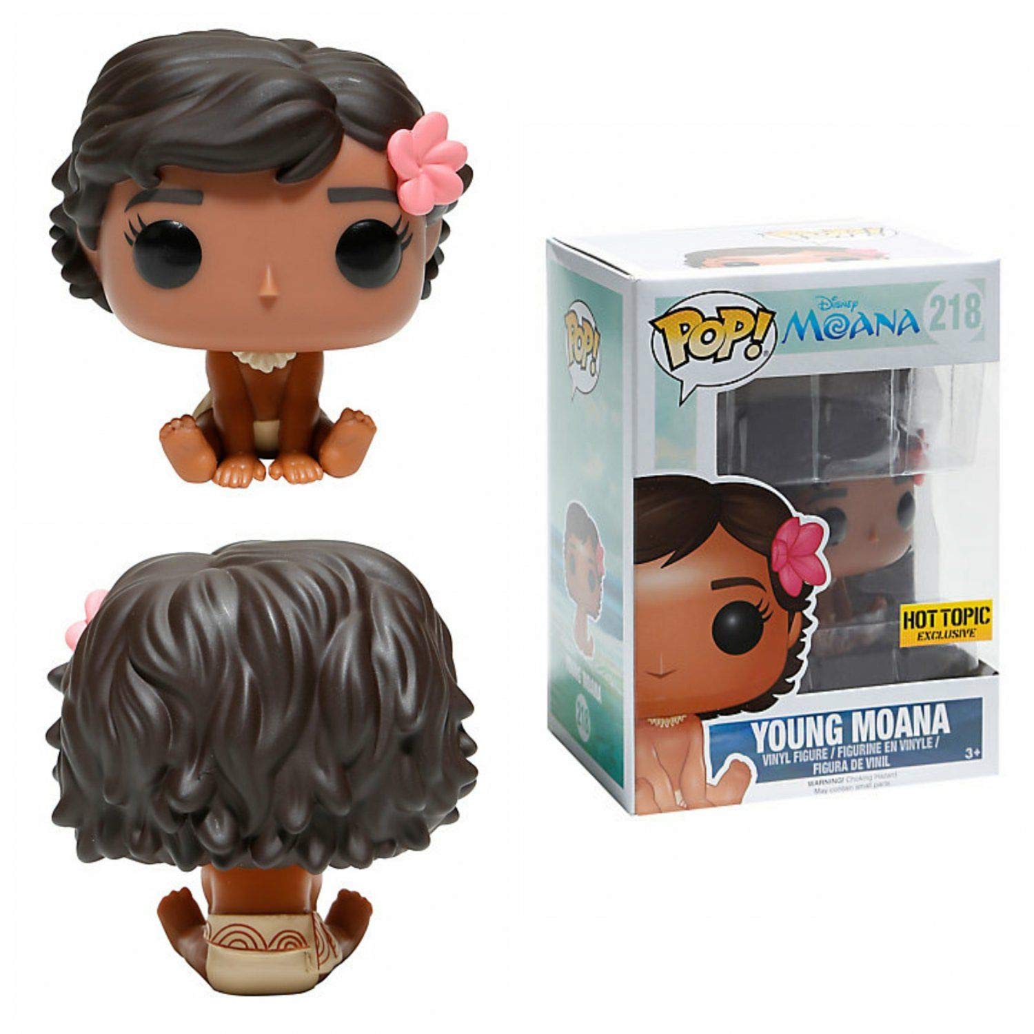 Funko POP! Disney Moana Young Moana #218 [Sitting] Exclusive – eVend