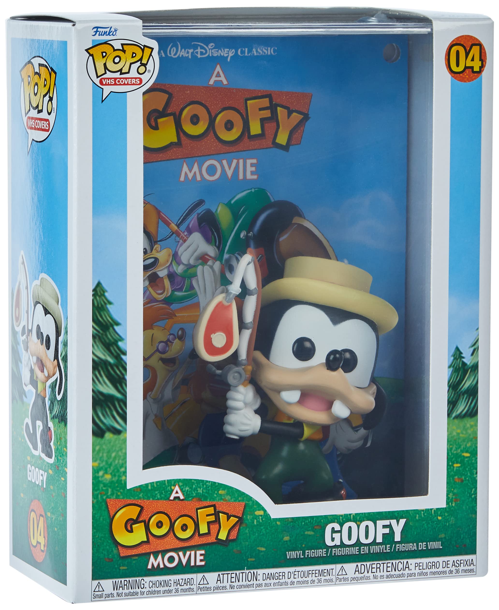 Funko POP! VHS Cover: Disney - A Goofy Movie, Goofy (Amazon Exclusive ...