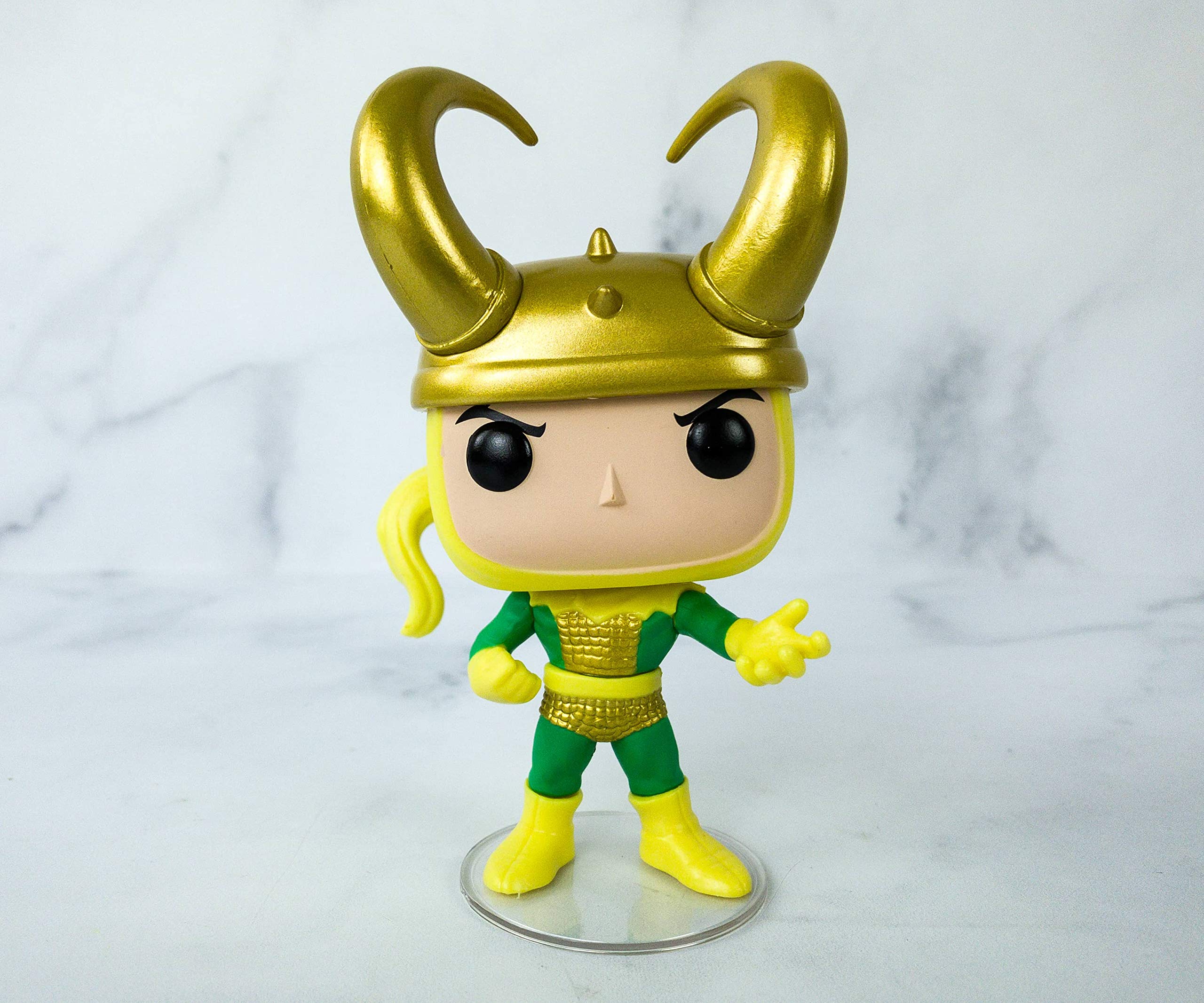 Funko POP! Marvel 80 Years Loki First Appearance Collector Corps Exclu ...