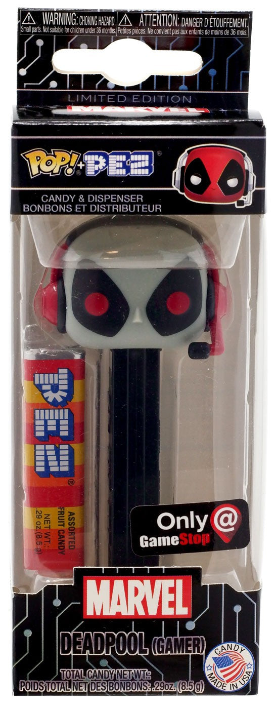 Funko Marvel POP! PEZ Deadpool Candy Dispenser [Gamer, X-Force] Exclus ...
