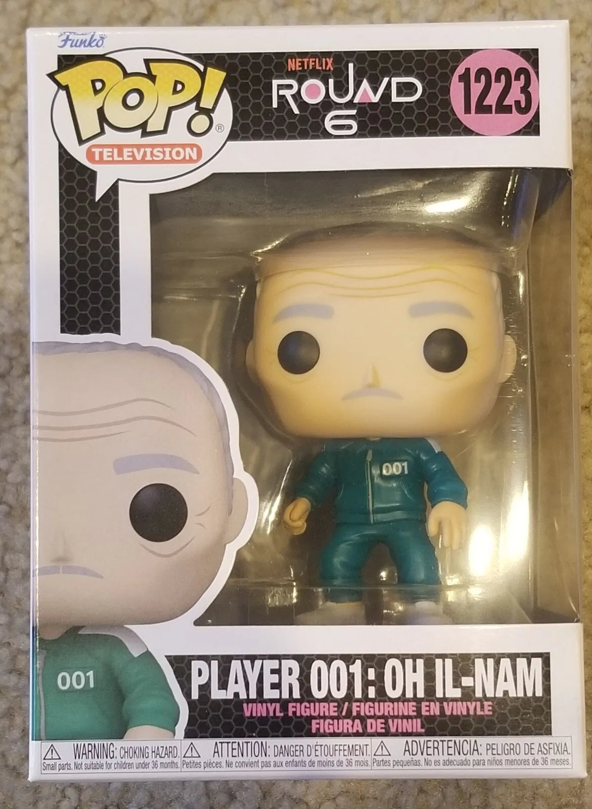 Funko POP! Television - Squid Game - Player 001: Oh Il-Nam #1223 [Roun ...